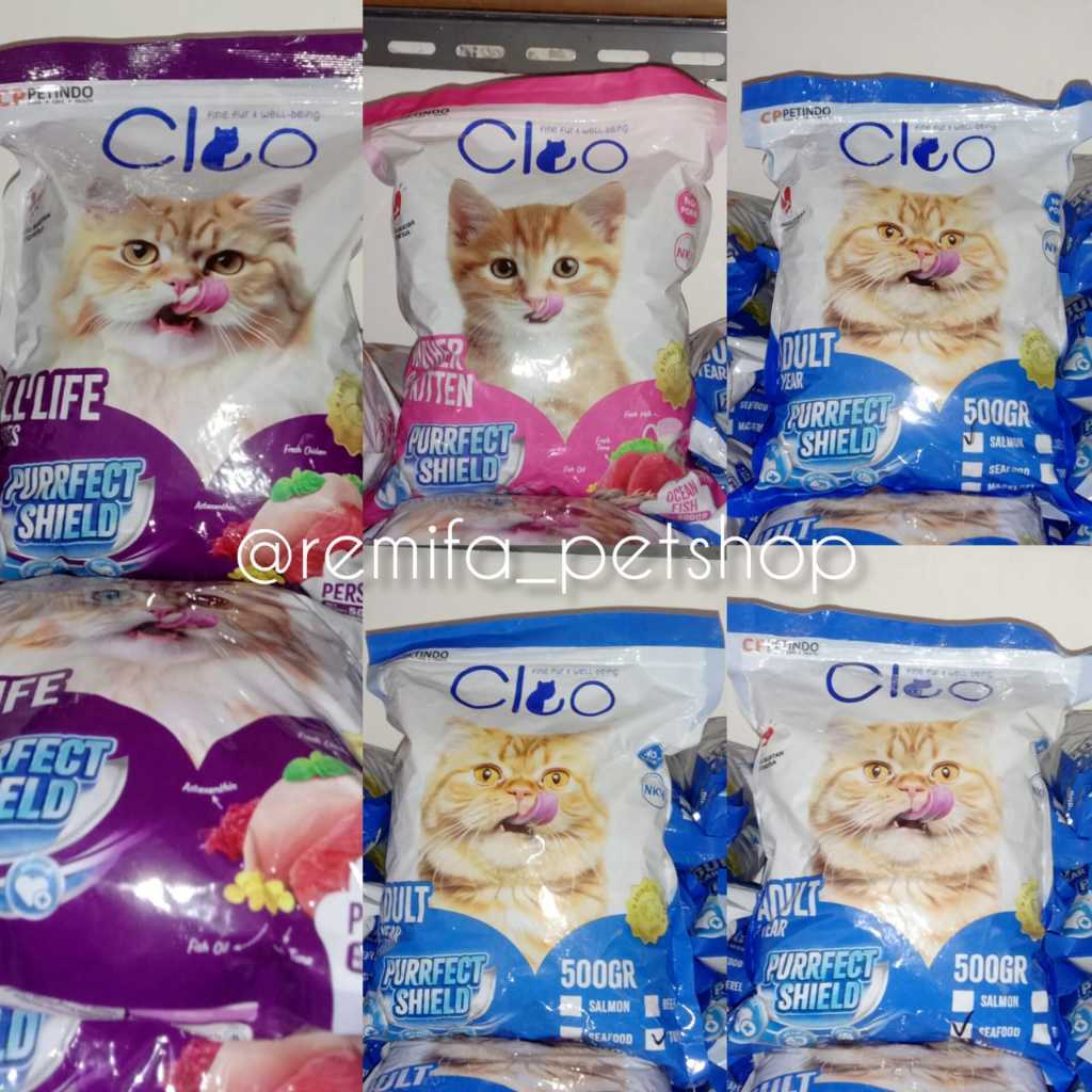 Jual Cleo Repack 500g, cleo tuna 500gr / CLEO cat food Repack 500gr ...