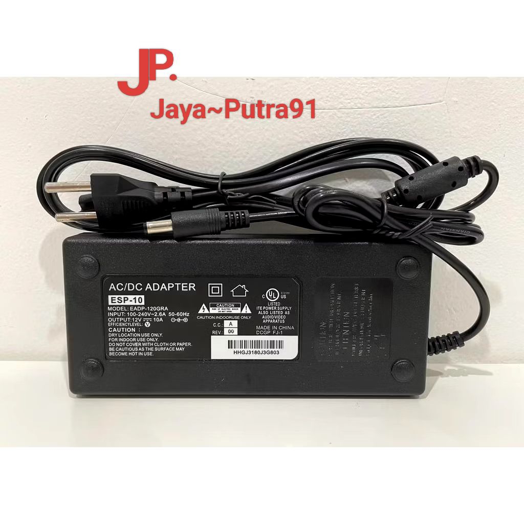 Jual Adaptor 12v 10a./Adaptor DC 12v 10a. | Shopee Indonesia