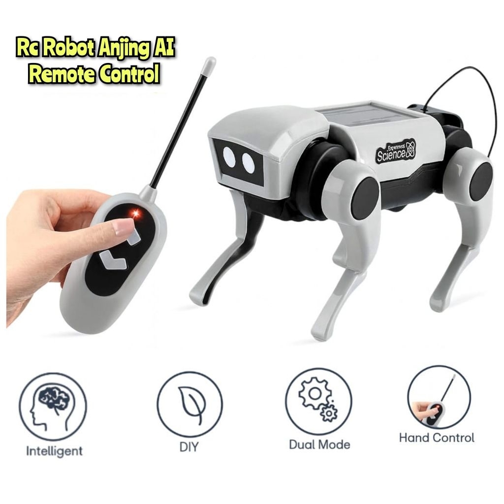 Jual Rc Robot AI Remote Control - Mainan Robotan Patrol DIY Remot ...