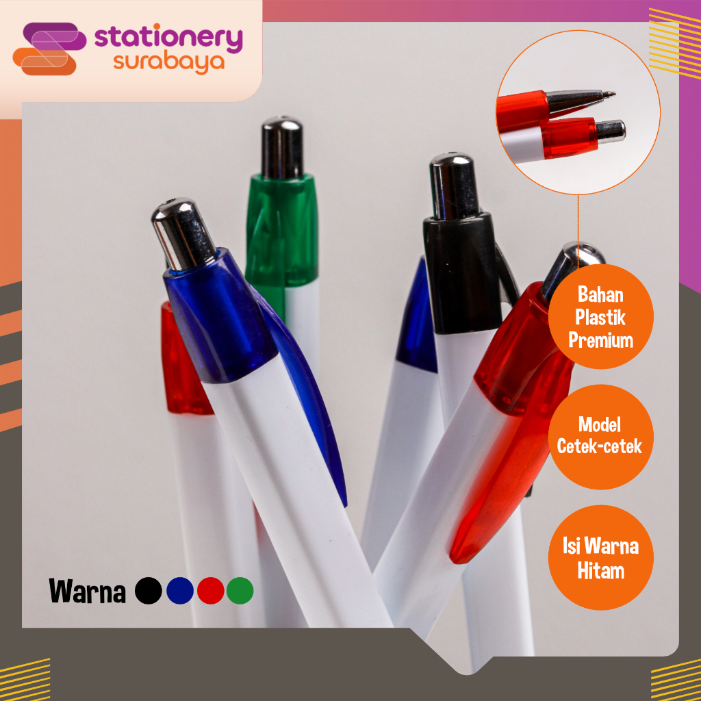 Jual Ballpoint Square Bolpen Kotak Murah Souvenir Pernikahan Acara Dll ...