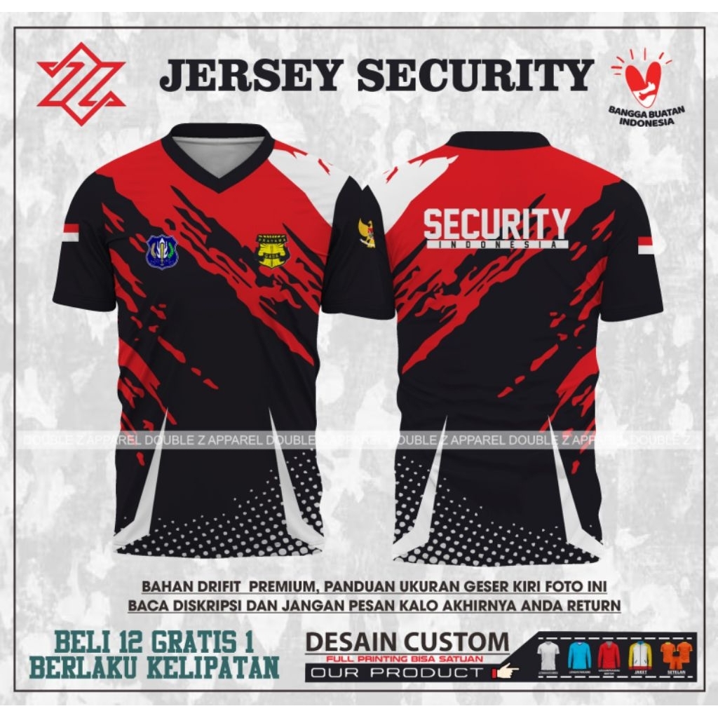 Jual JERSEY SECURITY | Shopee Indonesia
