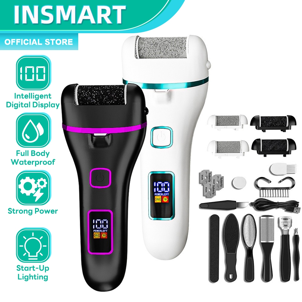 Jual INSMART Penghalus Tumit Kaki Electric Alat Pedicure Alat Penghalus ...