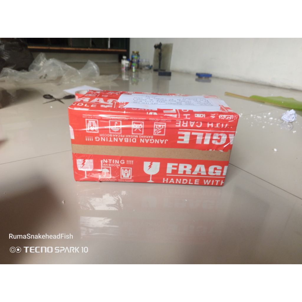 Jual kardus tica red strip 7-8cm | Shopee Indonesia