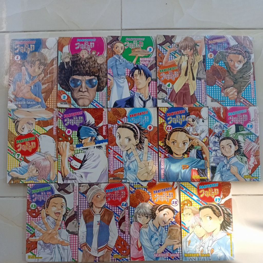 Jual komik yakitate!! japan vol 1-17 kolpri bisa beli cabutan 28k | Shopee Indonesia