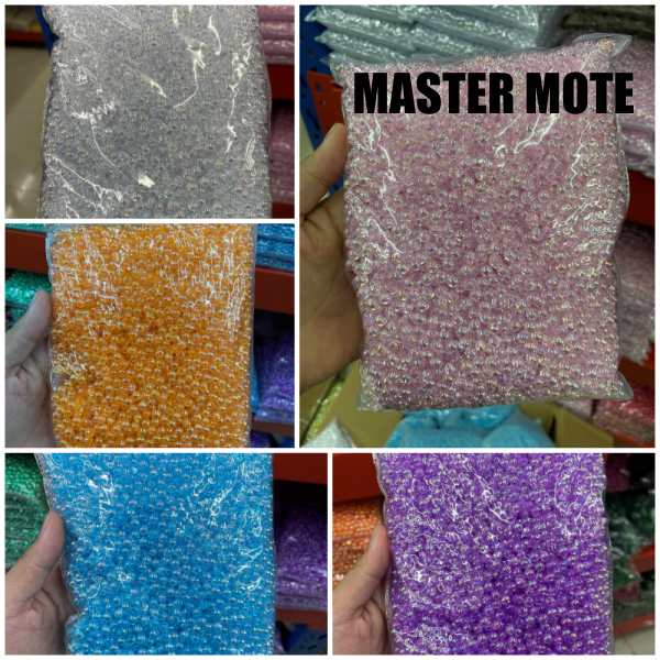 Jual manik manik bulat ab 6mm 8mm 10mm warna 1pon | Shopee Indonesia