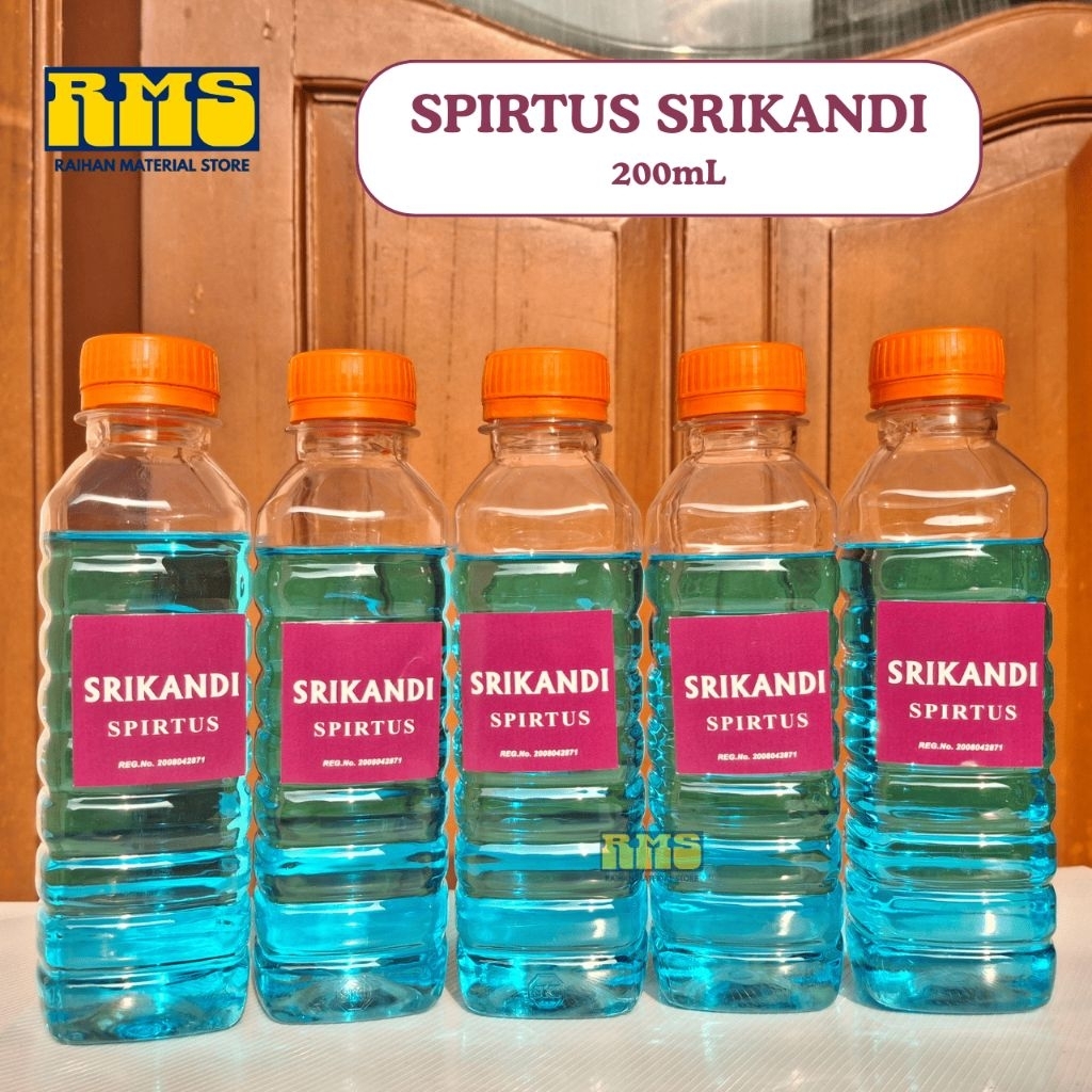 Jual Spirtus Botol Srikandi 200mL 1 Dus (Isi 50 pcs) | Shopee Indonesia
