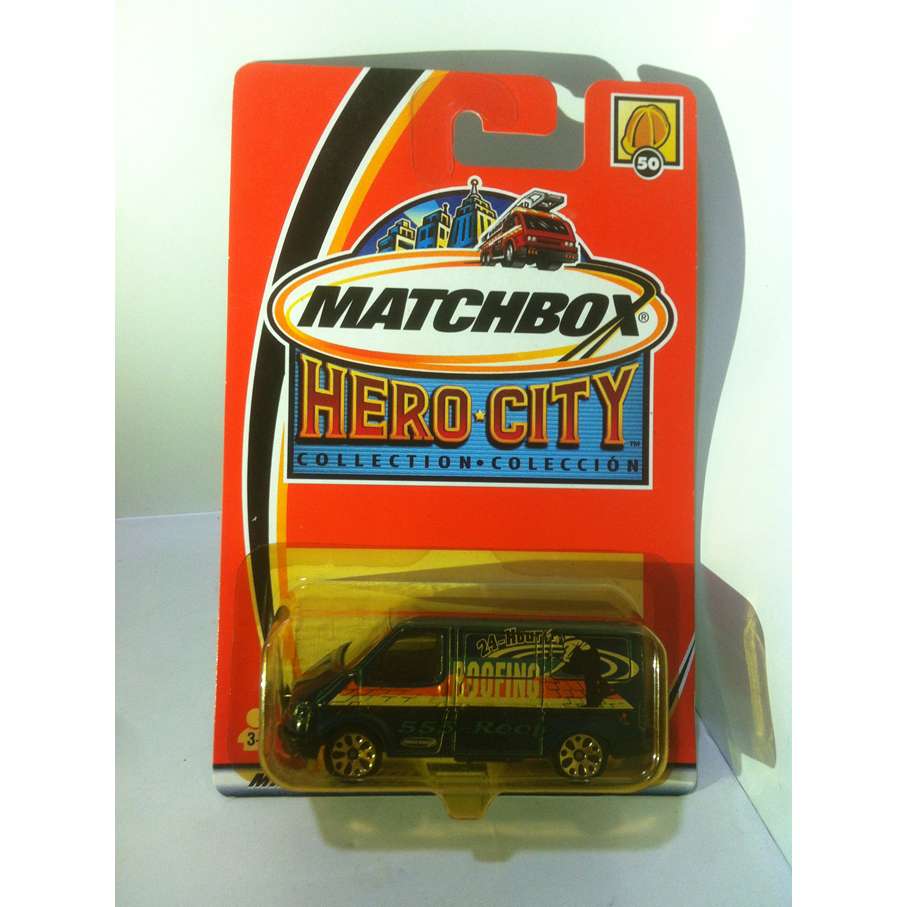 Jual Matchbox. 2002 Hammer and Nails - 50. Ford Transit Van 1995. No 50 ...