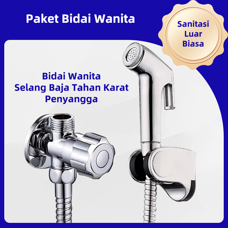 Jual 3n1 Jet Shower Kloset Toilet Closet Wasser Cebok WC Semprotan ...
