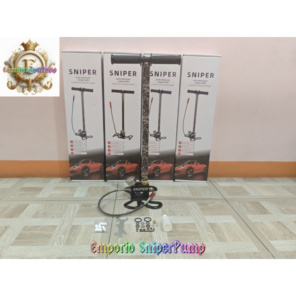 Jual Pompa PCP 3 Stage Kaki Lipat Camo, Pompa PCP Import 6000psi Camo ...