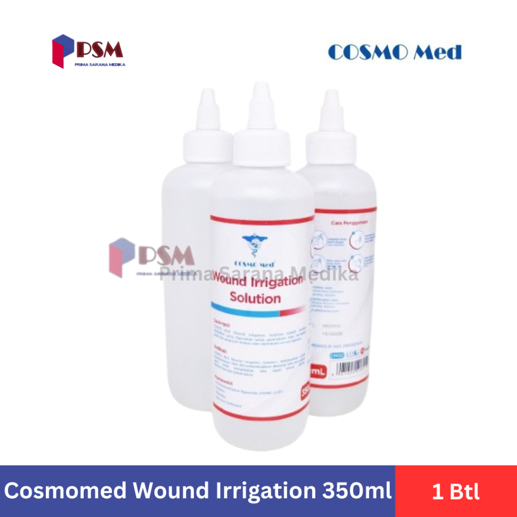 Jual Cosmomed Wound Irrigation Solution 350ml Prontosan Cair Pembersih ...