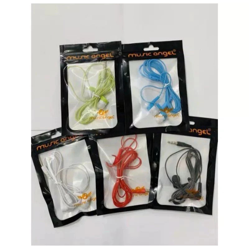 Jual Headset Music Angel Non Mic Earphone Handsfree Kabel Stereo Jack 3 ...