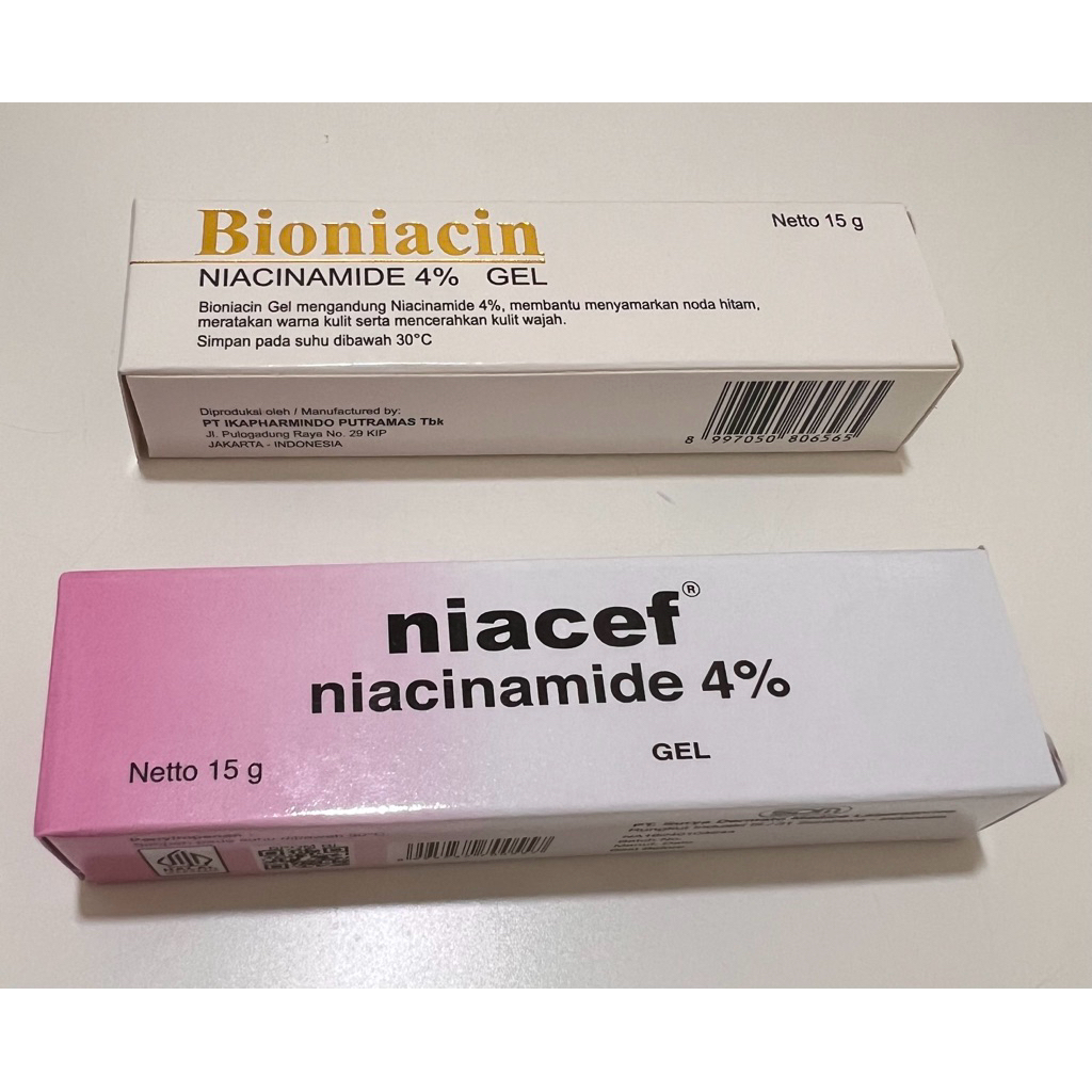 Jual niacinamide 4% gel nia cef / bioniacin / niaclear | Shopee Indonesia