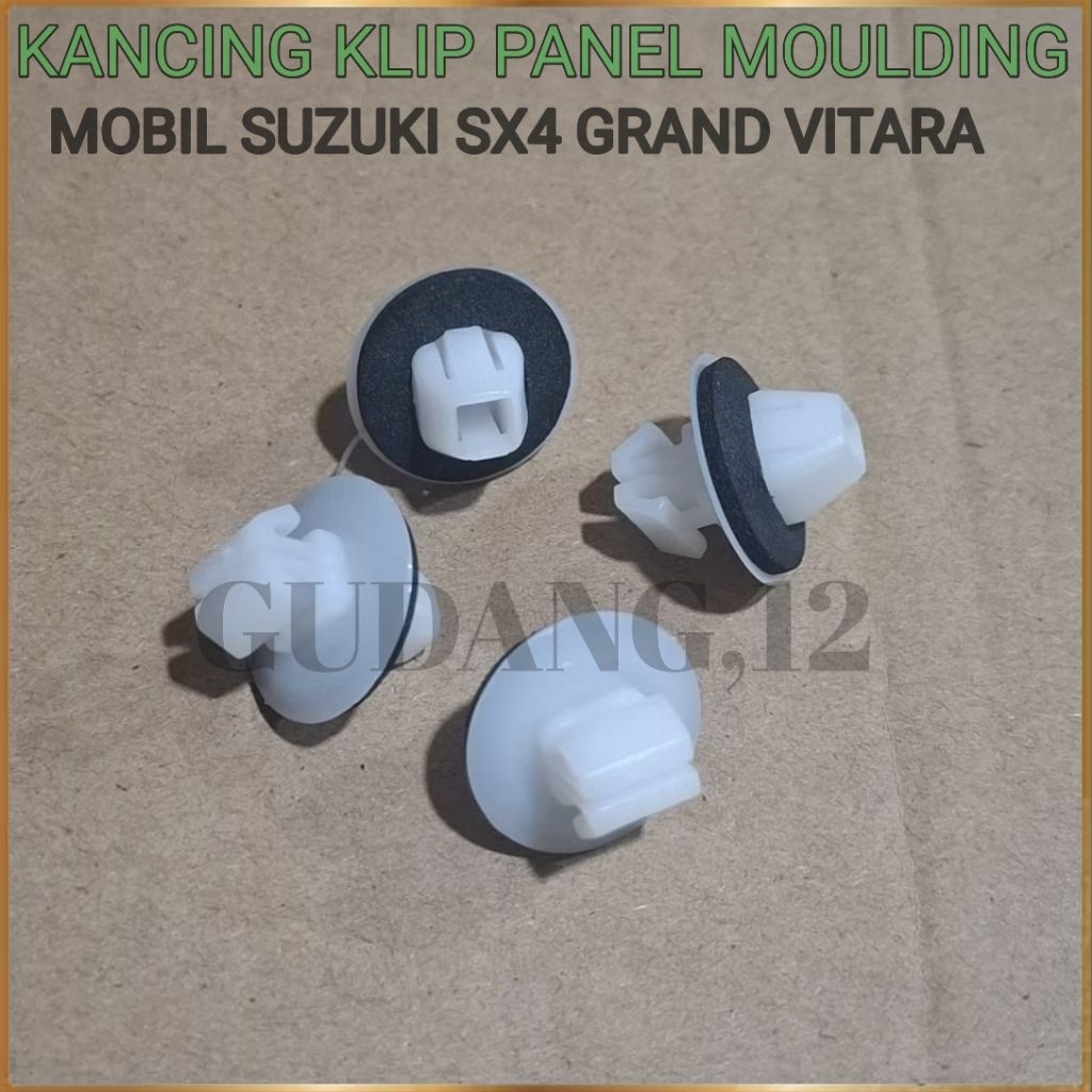 Jual KANCING KLIP PANEL MOULDING MOBIL SUZUKI SX4 GRAND VITARA | Shopee ...
