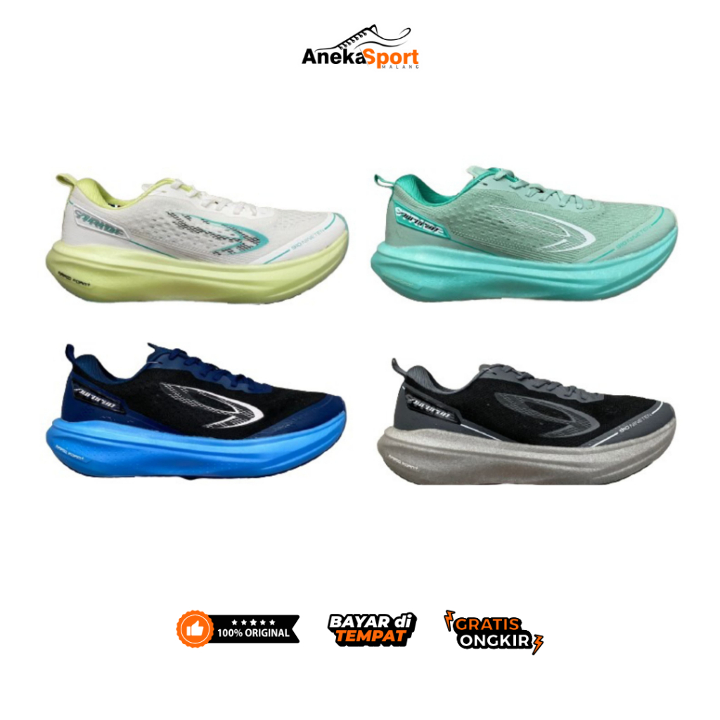 Jual Sepatu 910 Aurorun Stride Sepatu Daily Running Local Brand ...