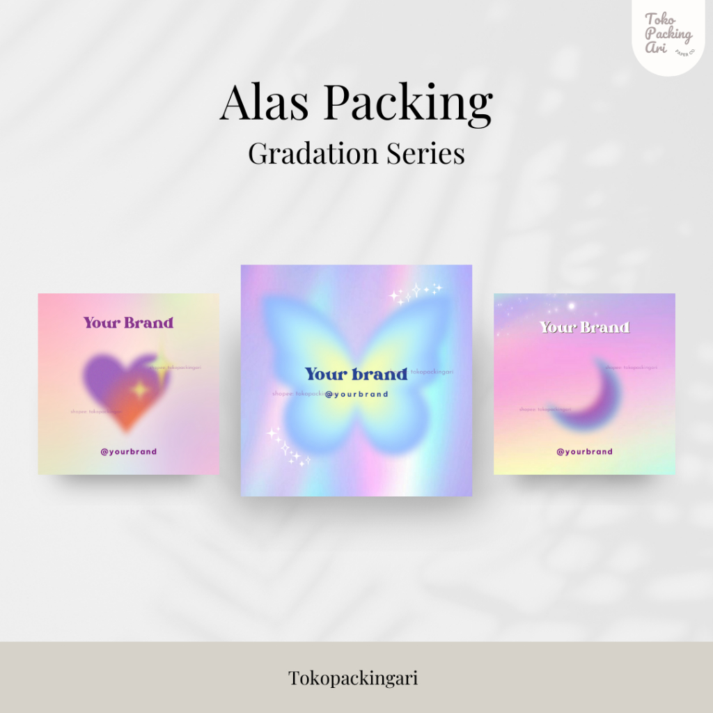Jual Alas Packing | Gradation Series | Paper Aksesoris | Kertas Dudukan ...