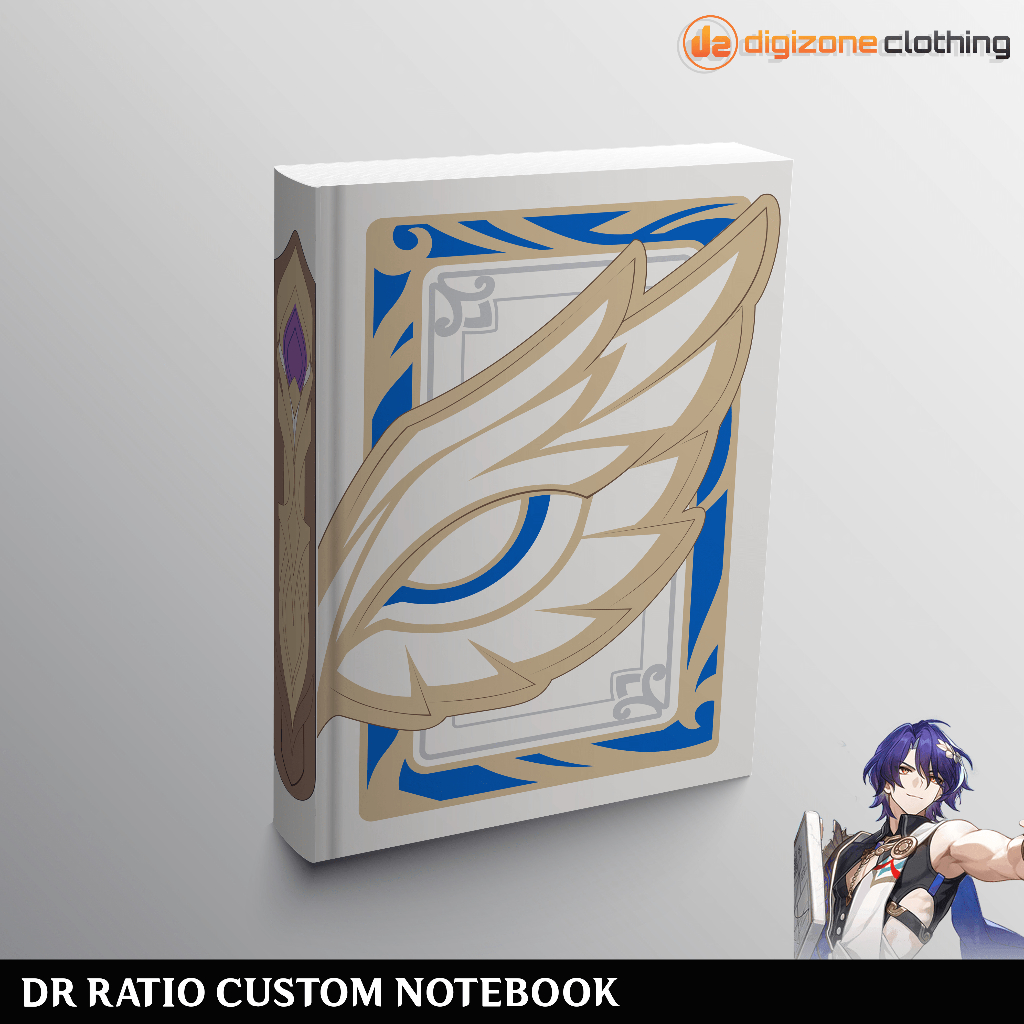 Jual Notebook A5 Hardcover Custom Honkai Star Rail Dr Ratio Sunday ...