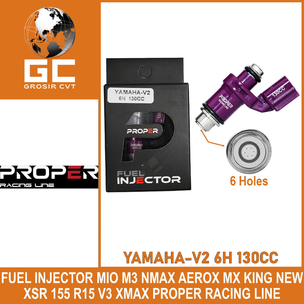 Jual PROPER Racing Line Injektor Injector Yamaha Nmax Aerox All New Mio ...