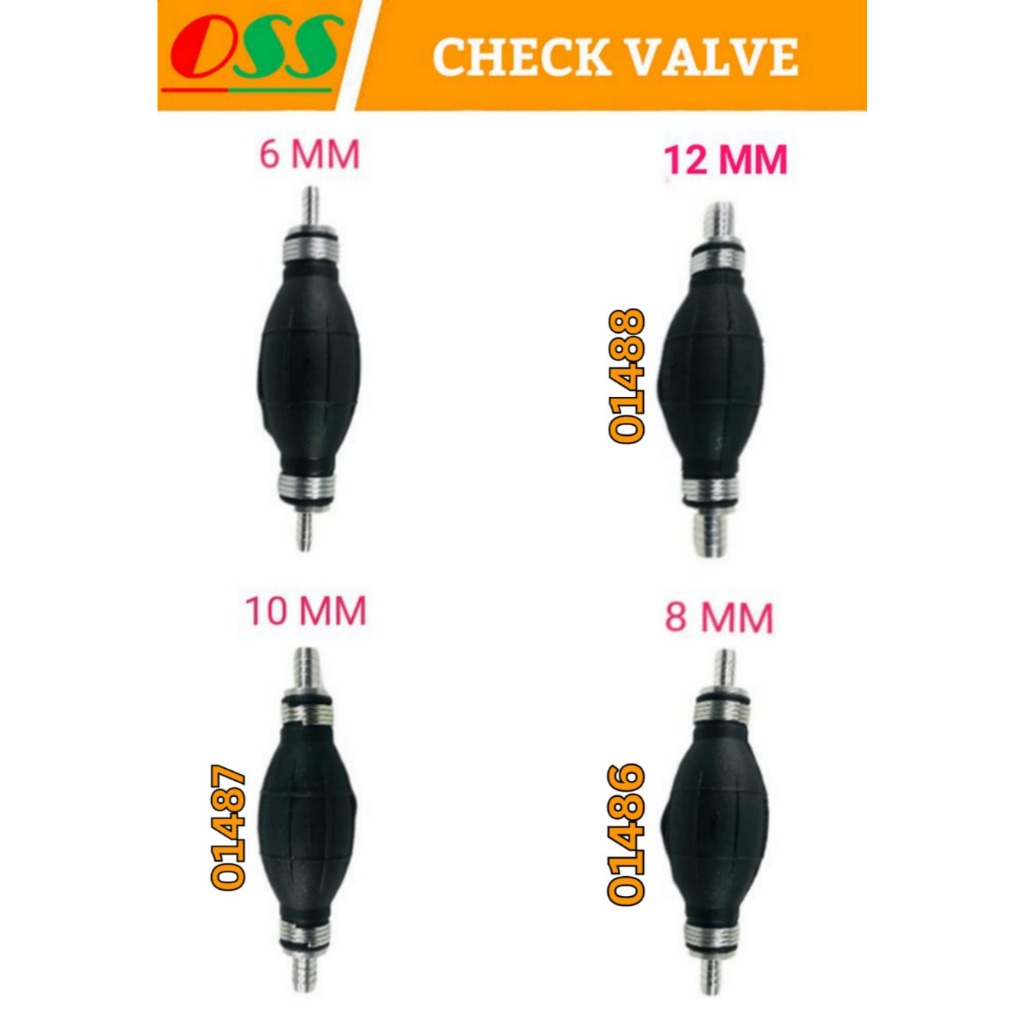 Jual CHECK VALVE MANUAL PUMP UNIVERSAL HAND PUMP OLI WATER CHANGE PUMP ...