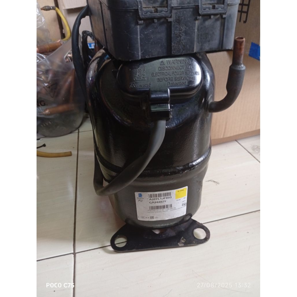 Jual Compressor Tecumseh CAJ4492Y R134A Valve Drat | Shopee Indonesia
