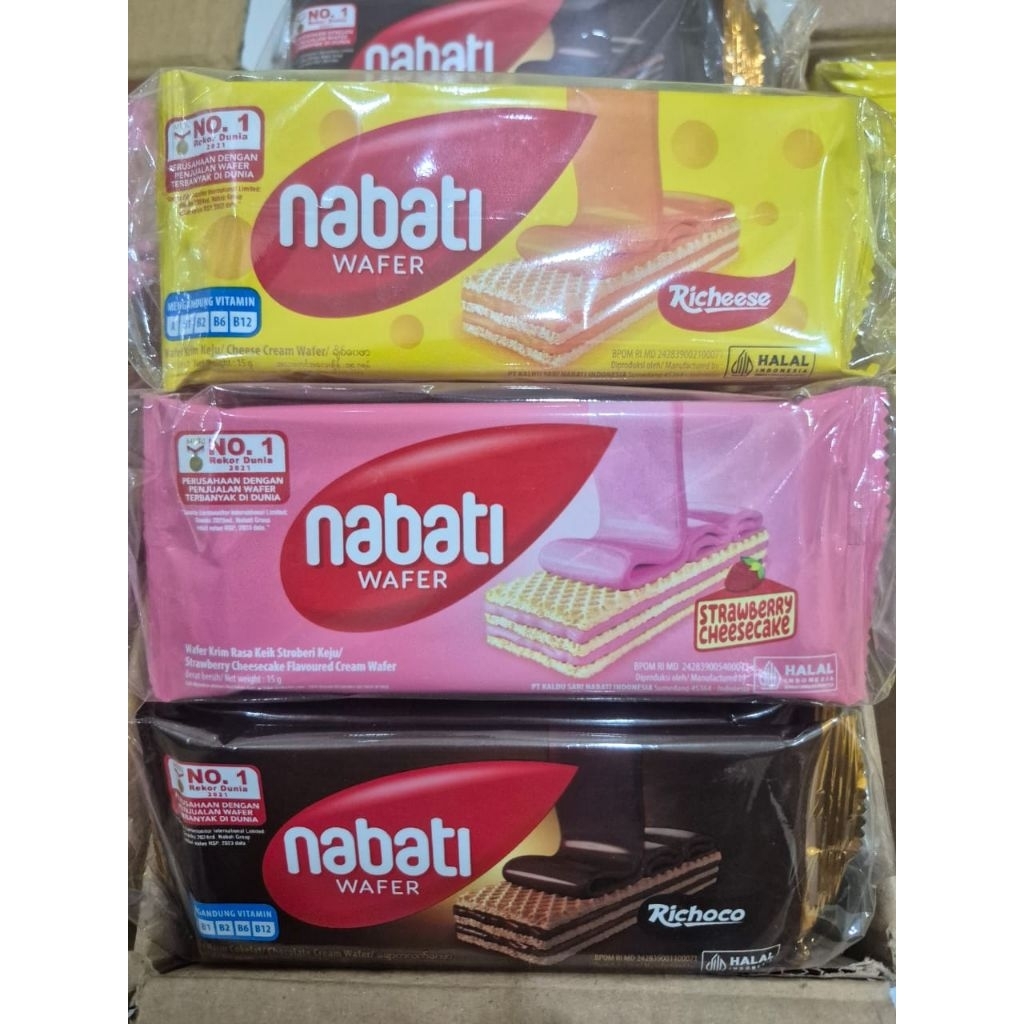 Jual NABATI WAFER 15G X 10 BUNGKUS /NABATI 1000 | Shopee Indonesia