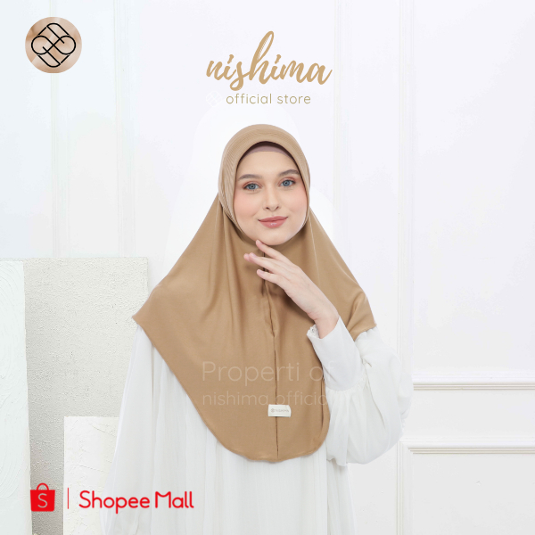 Jual Nishima Kerudung Bergo Hamidah Hijab Sport Jilbab Instan M L Label ...