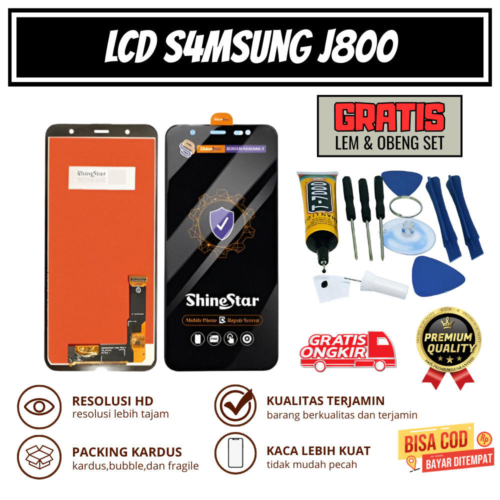 Jual LCD SAMSUNG J800 ORIGINAL + TOUCHSCREEN || GRATIS 1 SET OBENG ...