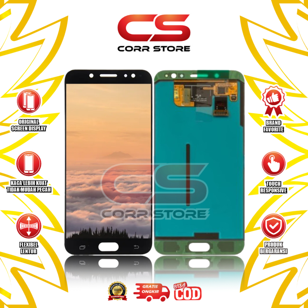 Jual LCD TOUCHSCREEN SAMSUNG GALAXY J7 PLUS / C7 2018 / C710 / C7100 ...