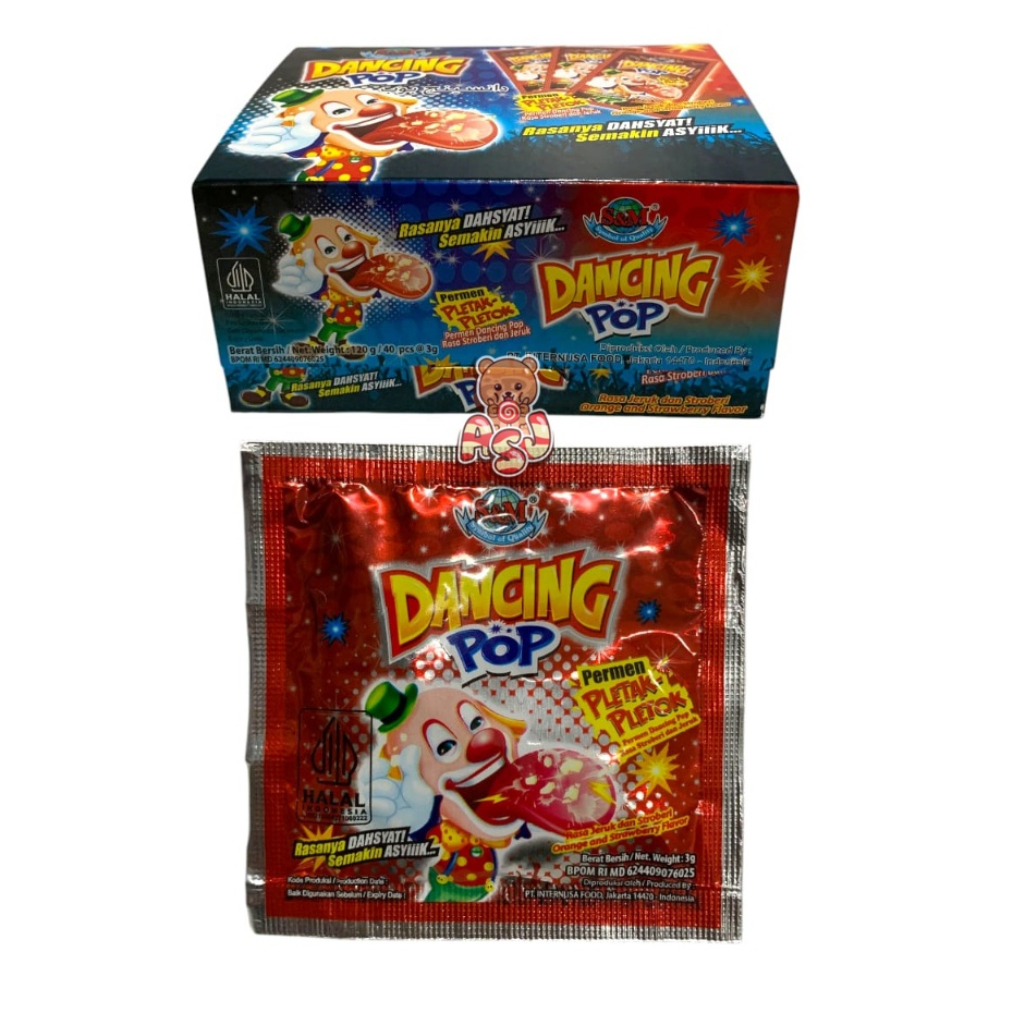 Jual PERMEN DANCING POP ISI 40X3GR | Shopee Indonesia
