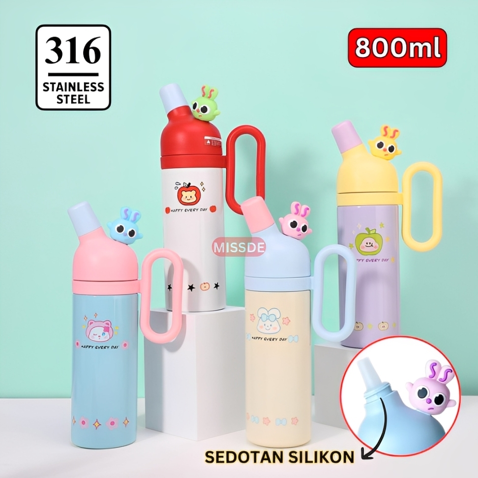 Jual BOTOL TUMBLER 800ML STAINLESS STEEL TAHAN PANAS DINGIN DENGAN ...