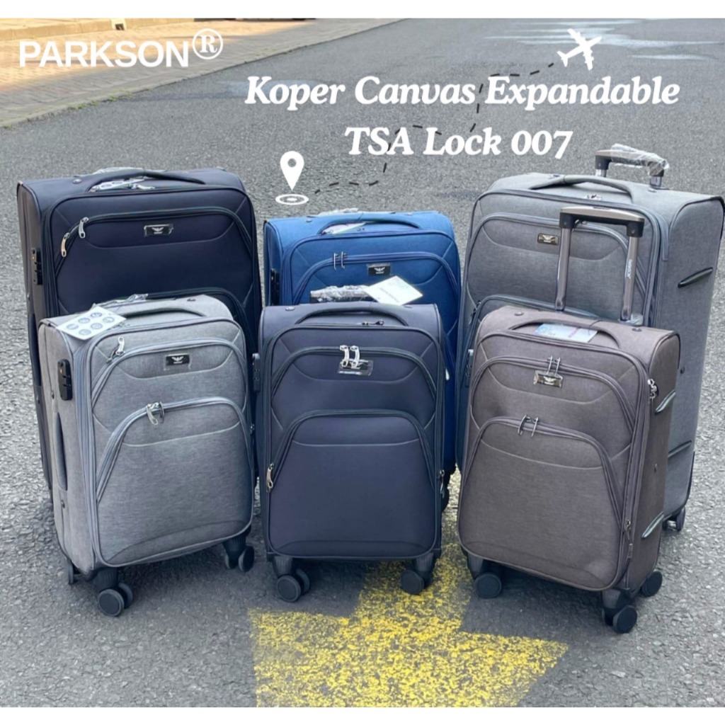 Jual PARKSON Koper Canvas Tsa Lock 912 / Koper Super Ringan & Kuat ...
