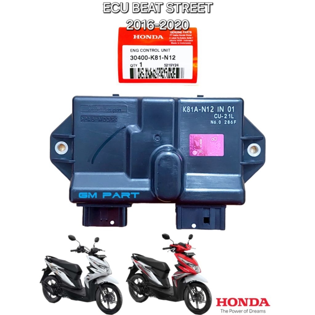 Jual ecu honda beat street k81A | Shopee Indonesia
