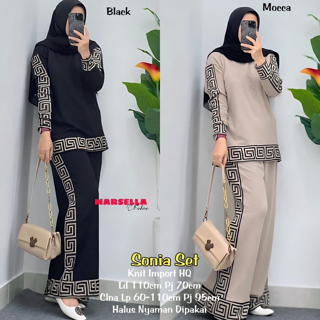 Jual SETELAN SONIA SET LD 110 CM BY MARSELLA | Shopee Indonesia
