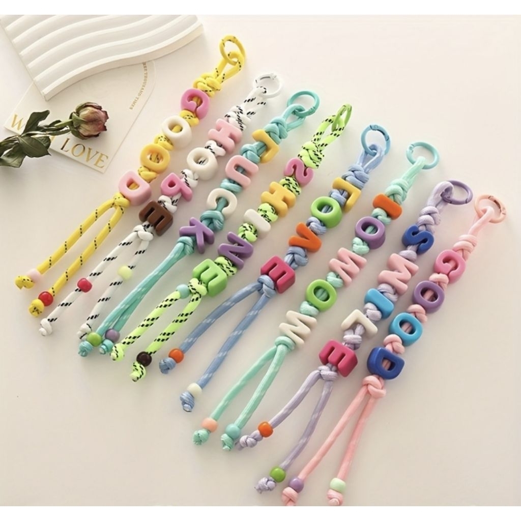 Jual SatelitMart - Bag Charm Huruf Custom Alfabet Gantungan Tas Huruf ...