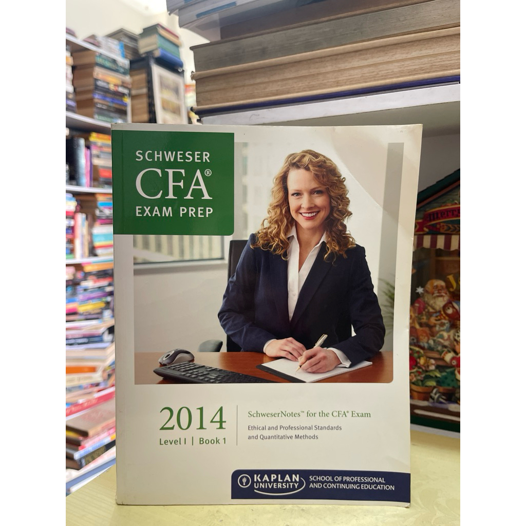Jual BUKU SCHWESER CFA EXAM PREP 2014 LEVEL 1 BOOK 1 ETHICAL AND ...