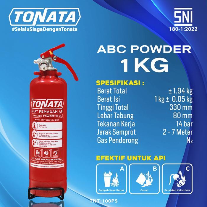 Jual APAR SNI Tonata ABC Powder 1 Kg | Shopee Indonesia