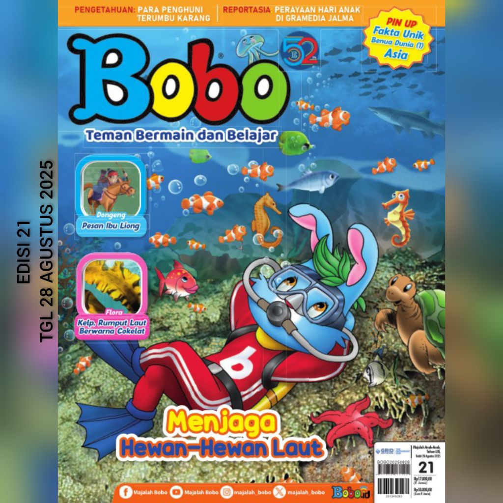 Jual MAJALAH BOBO EDISI AGUSTUS - SEPTEMBER 2025 | Shopee Indonesia