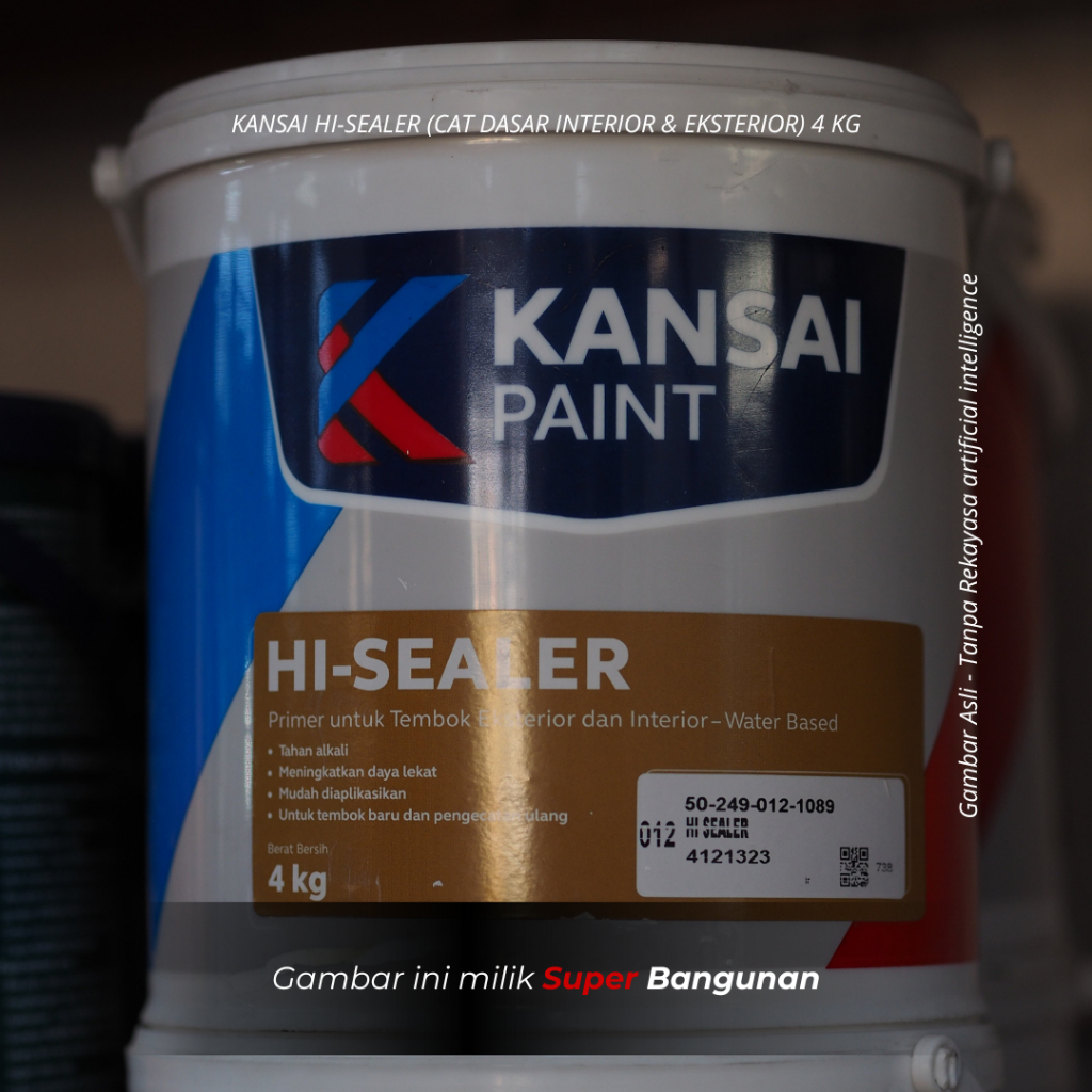 Jual JUAL KANSAI HI-SEALER (CAT DASAR INTERIOR & EKSTERIOR) 4 KG & 25 ...