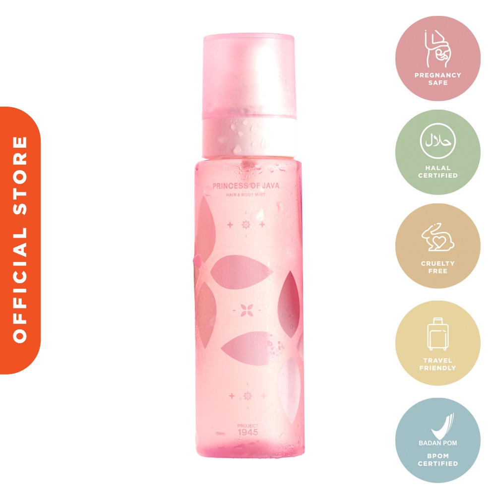Jual MSBB - Project 1945 Princess of Java Hair & Body Mist Unisex | HBM ...