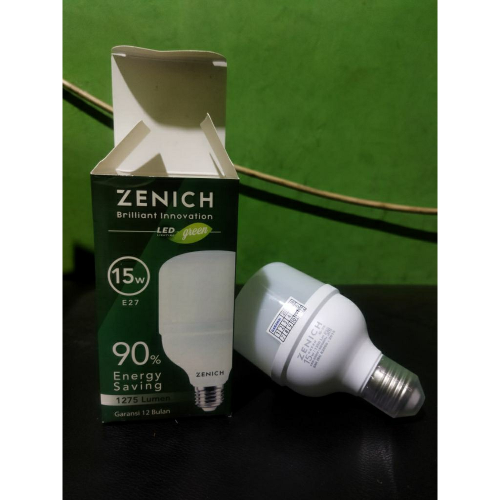 Jual Lampu LED Tabung Zenich 15 watt Bergaransi 1 thn | Shopee Indonesia