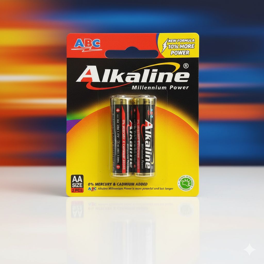 Jual Baterai ABC Alkaline Millennium Power – AA & AAA – 1.5V Bebas ...