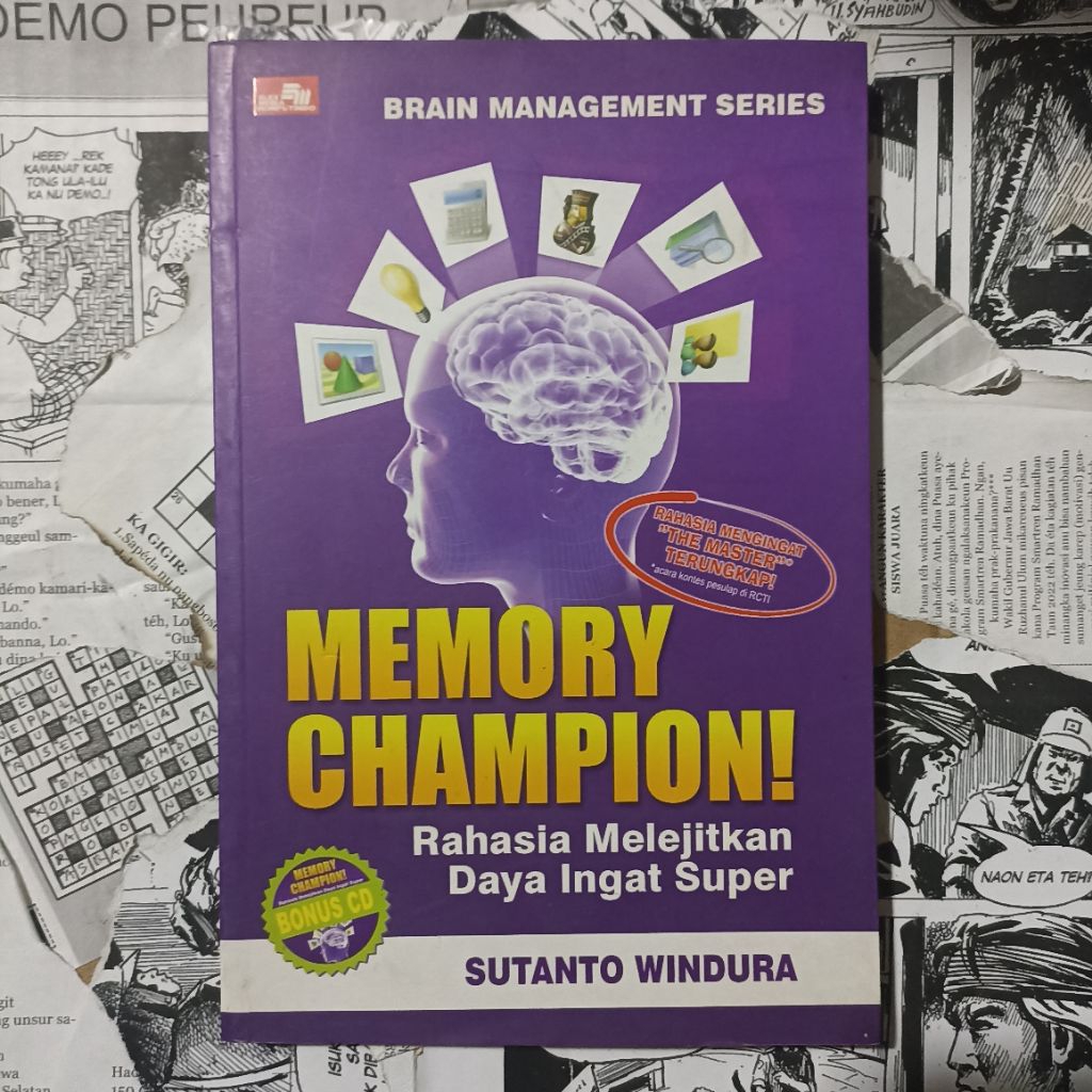 Jual Buku Memory Champion!: Rahasia Melejitkan Daya Ingat Super ...