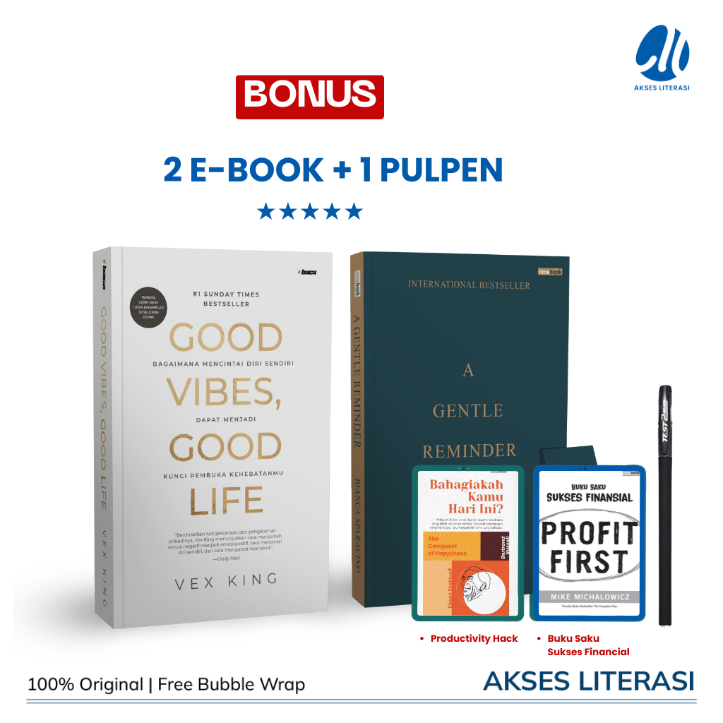 Jual [PAKET HEMAT] Buku A Gentle Reminder - Good Vibes, Good Life | Shopee Indonesia