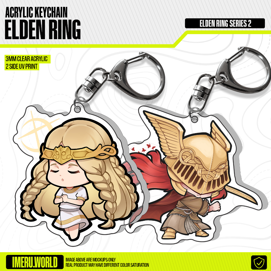 Jual Elden Ring Chibi Anime Acrylic Keychain Seri 2 Miquella and ...