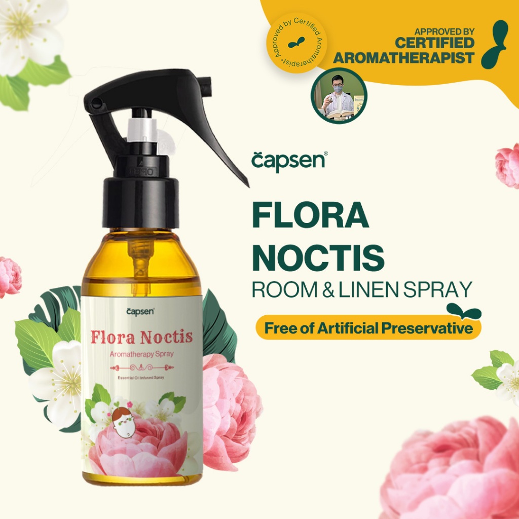 Jual CAPSEN Flora Noctis and Room Spray Aromatherapy Anti Bacterial ...