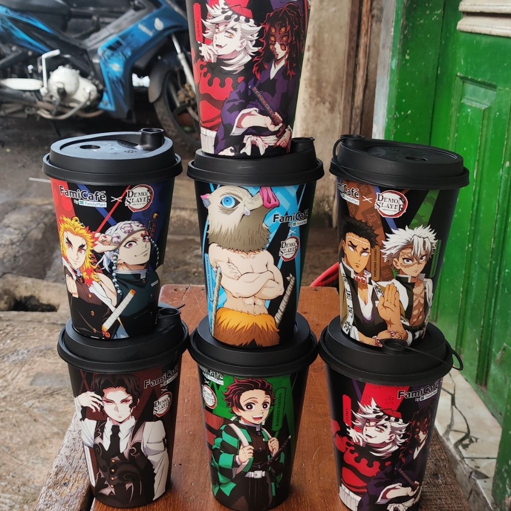 Jual Family Mart Indonesia x Demon Slayer Reusable Cup Limited Edition ...