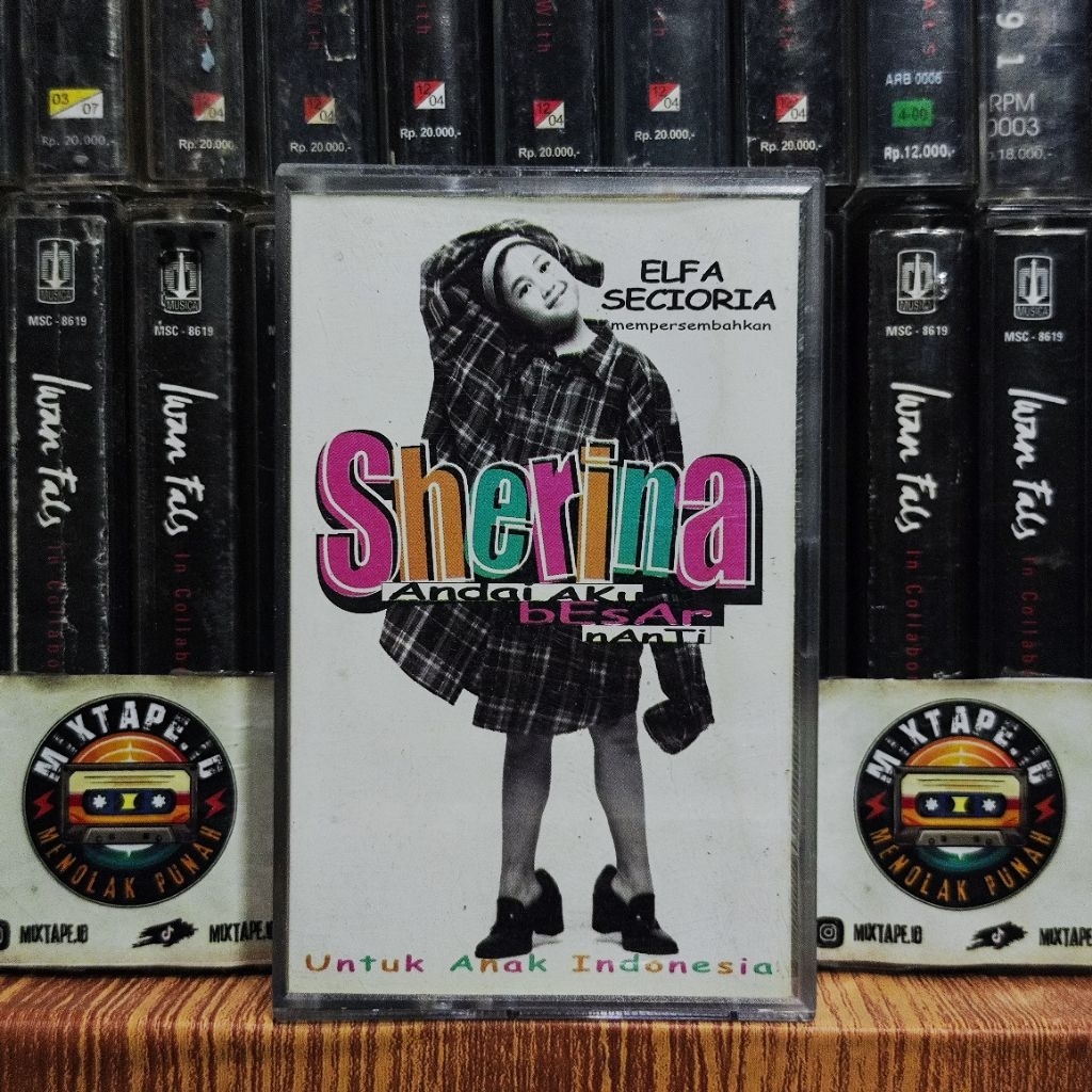 Jual Kaset Pita - Sherina - Andai Aku Besar Nanti - Radio Tape - Kaset ...