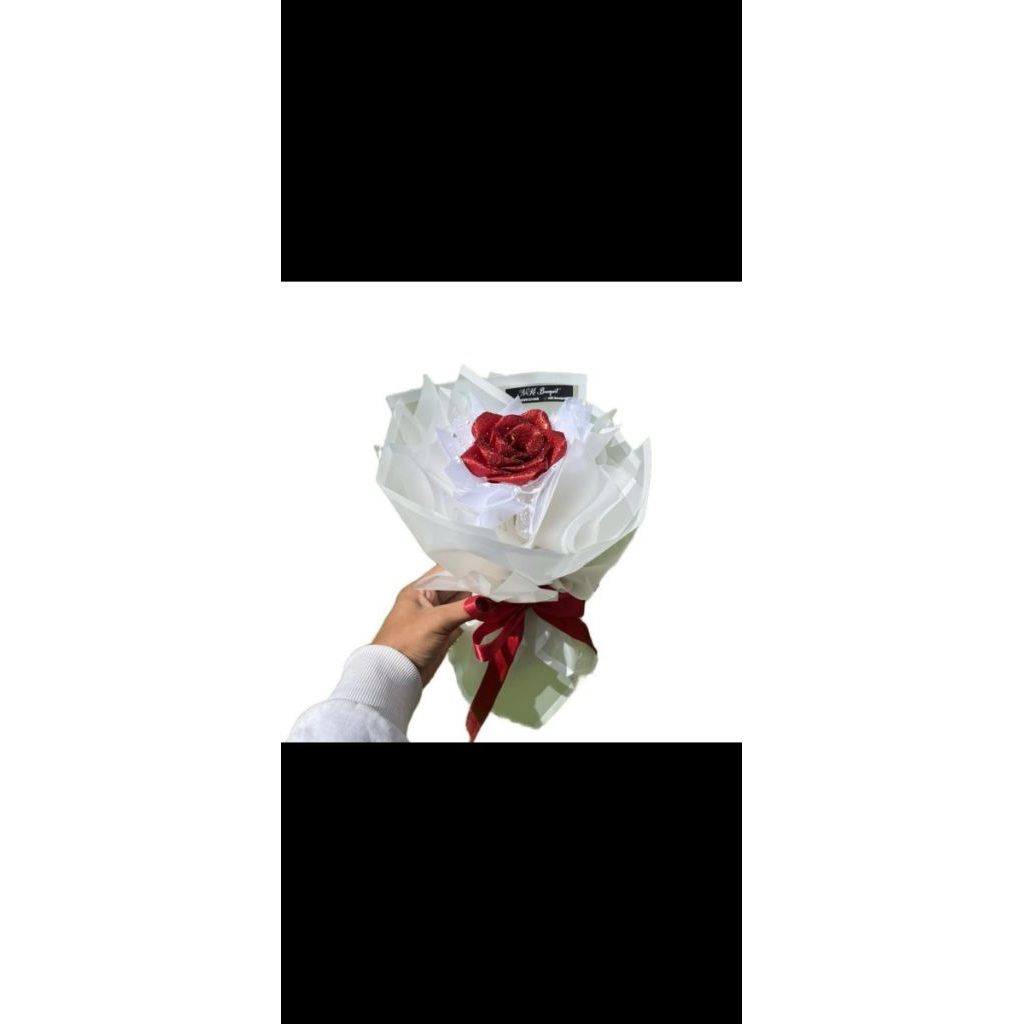 Jual ( Req warna Dm)Buket bunga satin 1 tangkai Gembul mini Lucu ...