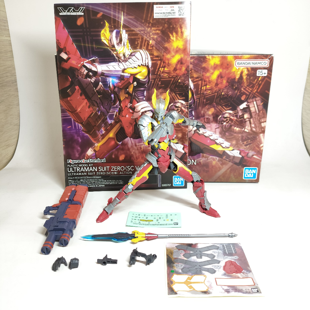 Jual Bandai Figure-rise Standard Amplified Ultraman Suit Zero SC Ver ...
