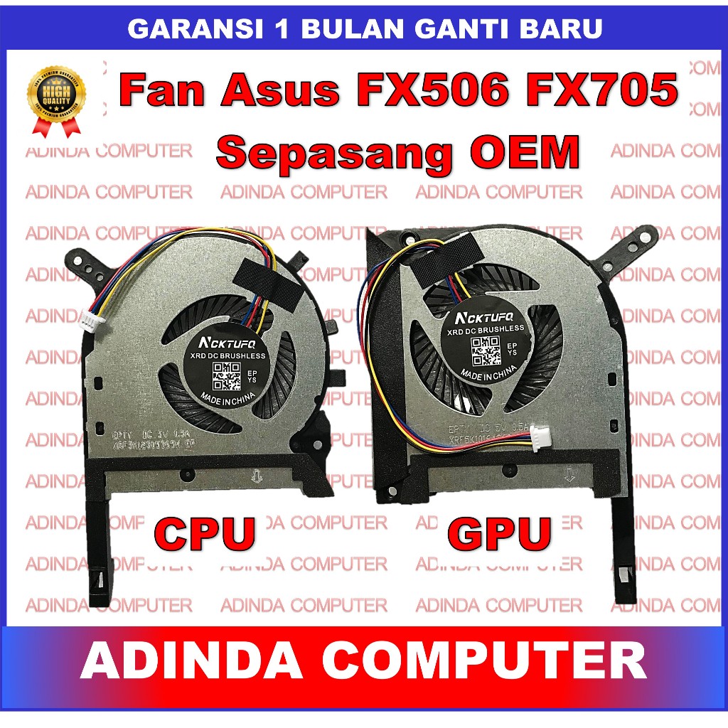 Jual Fan Asus ROG TUF FX506 FX506IH FX506II FX506LH FX506LI FX705 ...