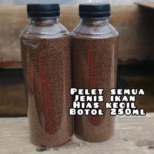 Jual makanan ikan hias semua jenis ukuran botol 250ml | Shopee Indonesia